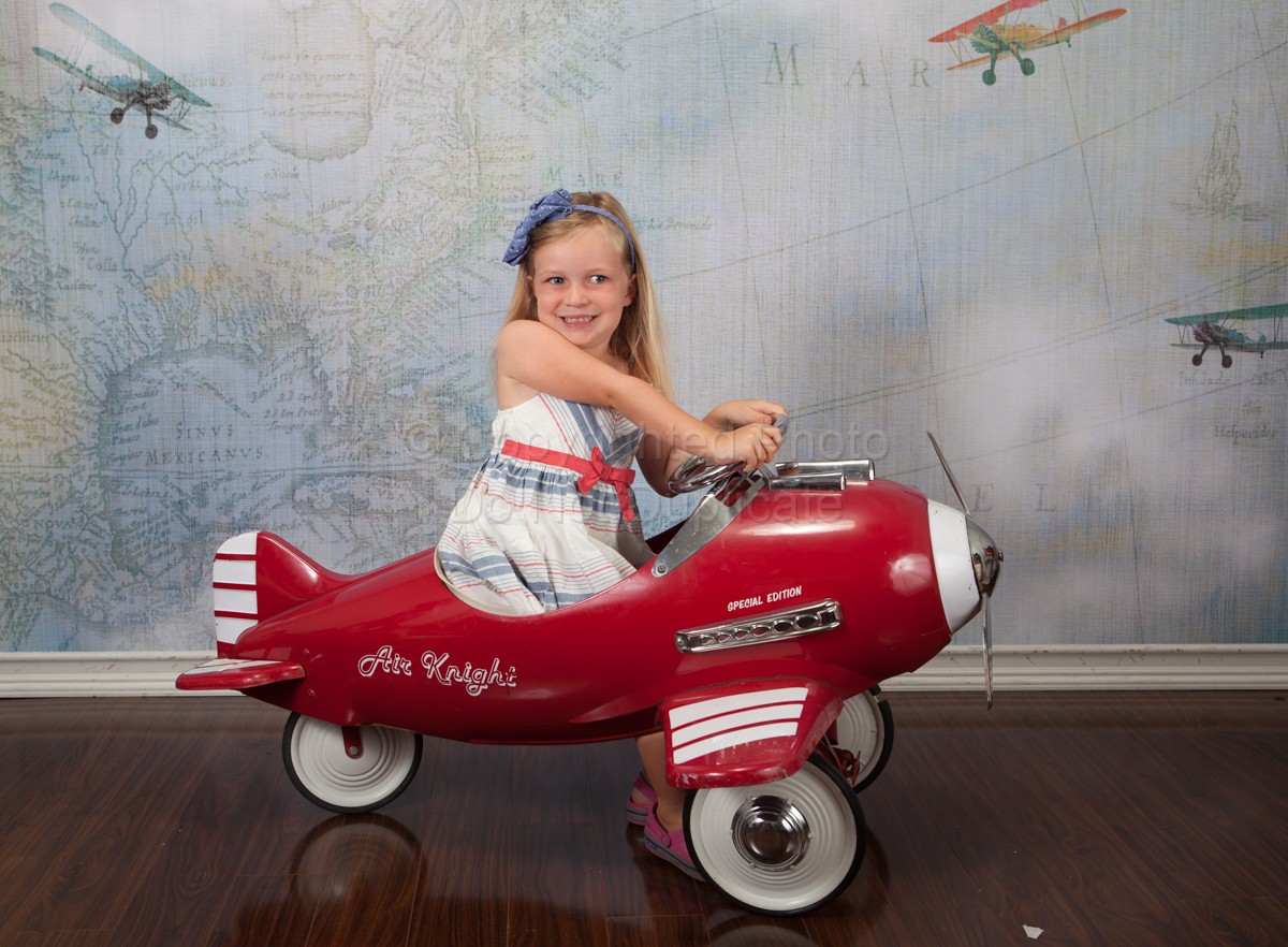 Airplane Theme Session - Featured Sample Sessions - Great Fx Photography